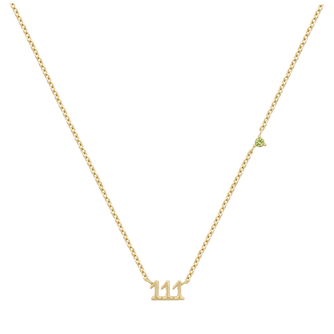 111 angel number necklace store