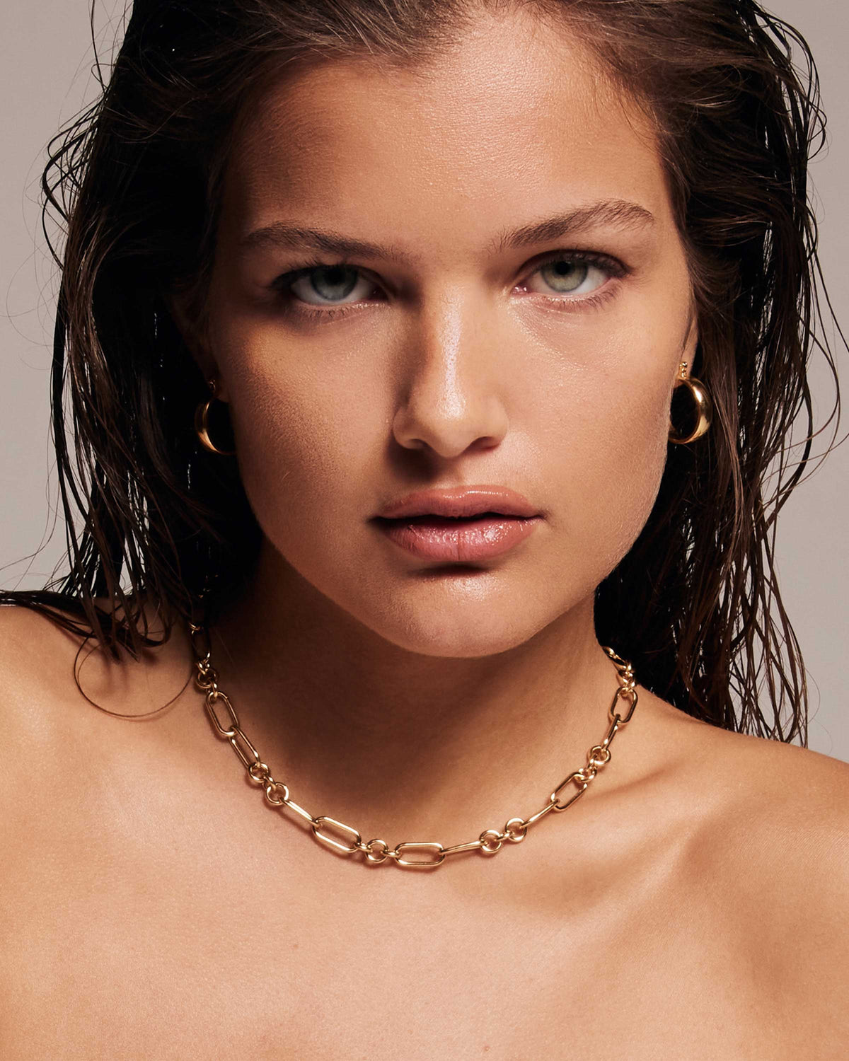 Mixed Link Chunky Necklace | YCL